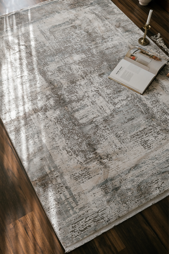 Frameless Greige – Ray Rugs